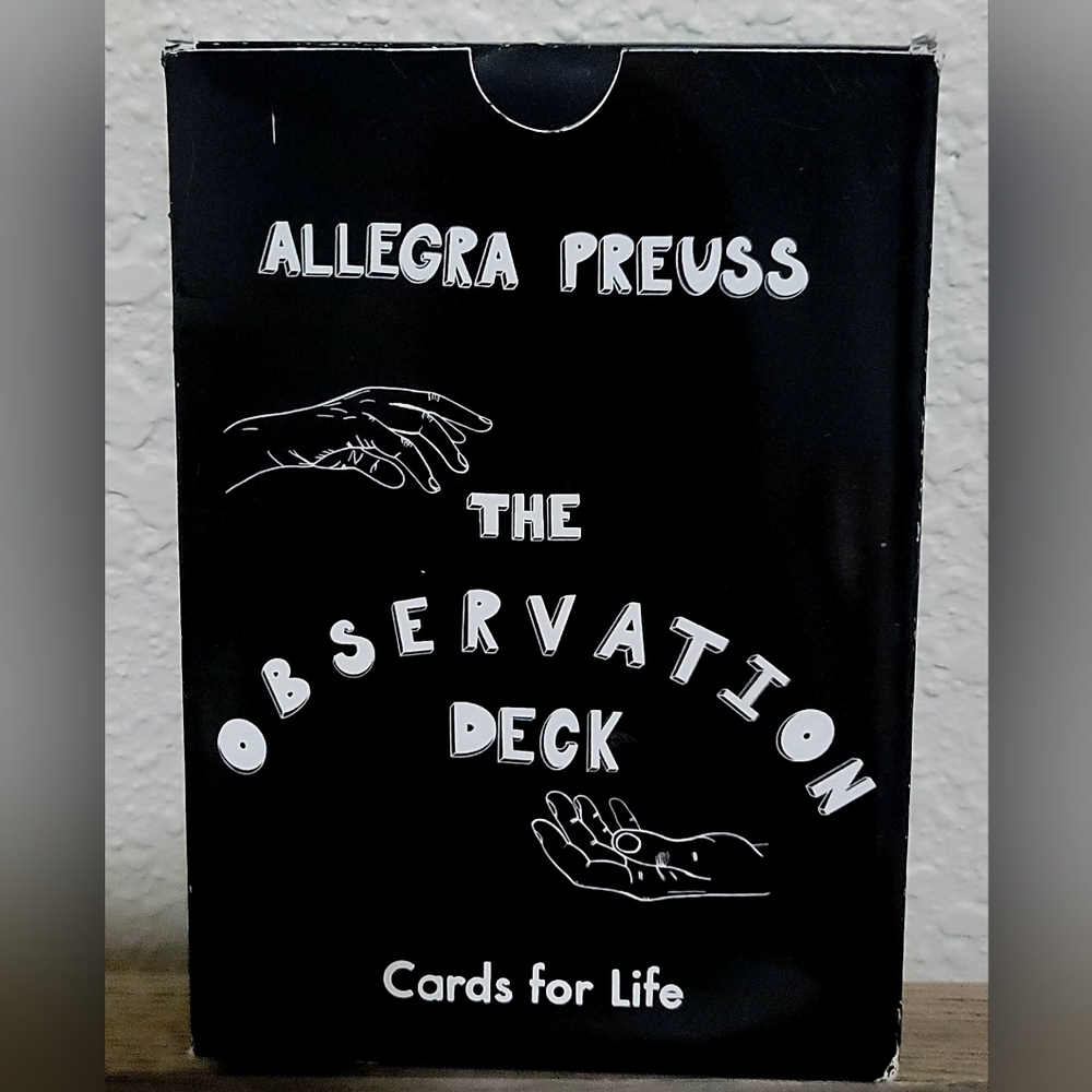 Allegra Preuss's. The Observation Deck. - Gem